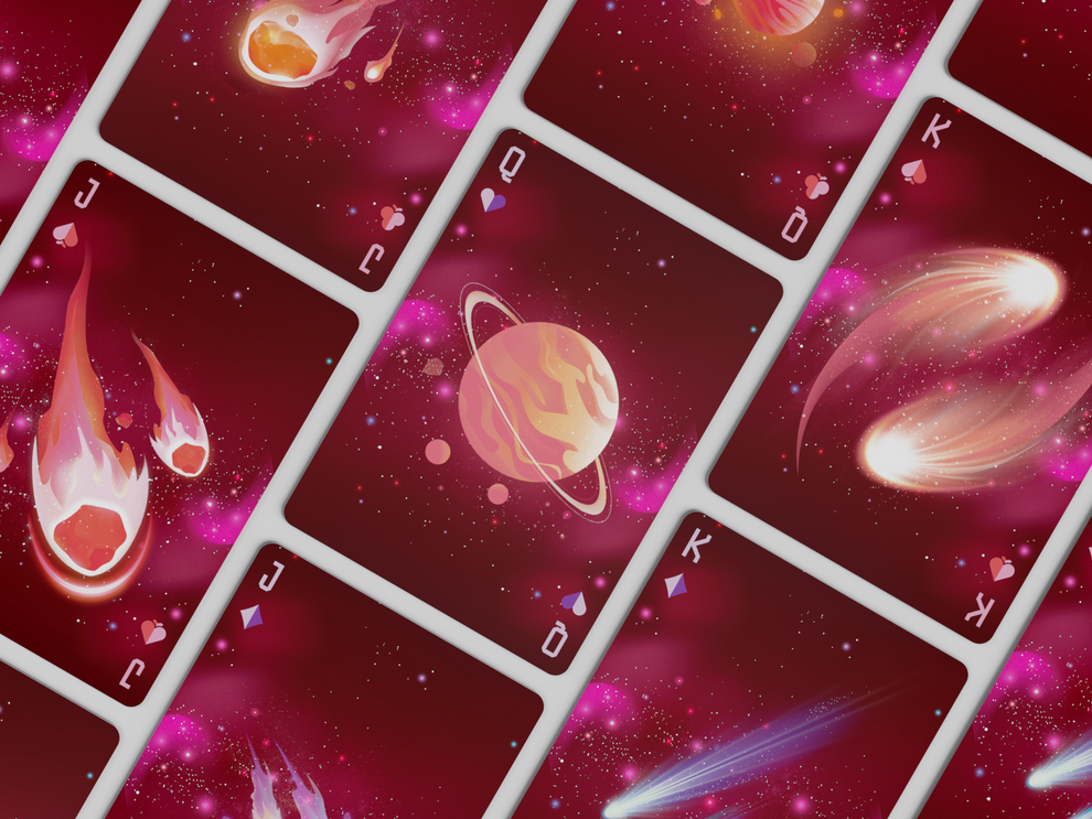 Galaxy V1 - Andromeda & Triangulum Class S – CASH Playing Cards